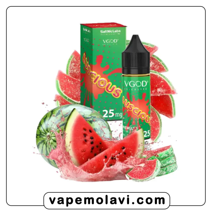 سالت نیکوتین هندوانه شیرین ویگاد VGOD SaltNic Luscious - ویپ مولوی