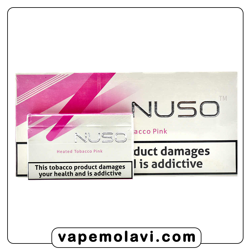 سیگار نوسو پینک صورتی گلاب NUSO PINK - ویپ مولوی
