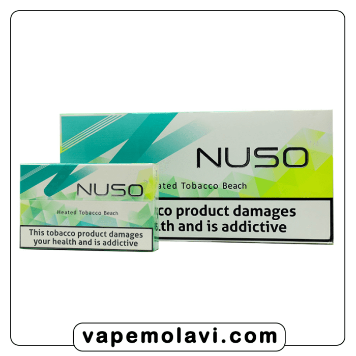 سیگار نوسو بیچ لیمو نعنا NUSO BEACH - ویپ مولوی